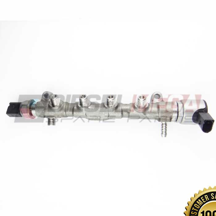 DEPLHI RAIL FOR VW SERIES 04L130093 WITH REGULATOR AND VALVE – Dieselmega